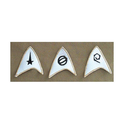 Star Trek Original Series 1st Pilot Insignia set (The Cage) | Starfleet ...